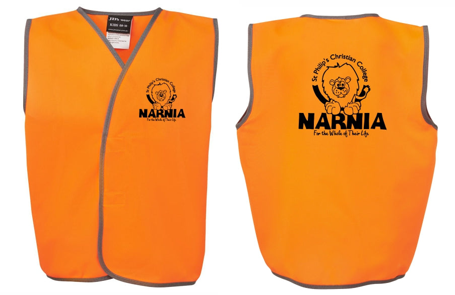 Hi Vis Vest - Kids orange – SunshieldApparel Hi Vis Vest - Kids orange – SunshieldApparel